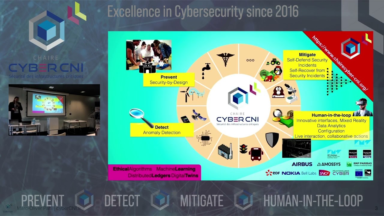 [ECW2022] Our chairholder Marc-Oliver Pahl is opening the event and introducing the chair ...